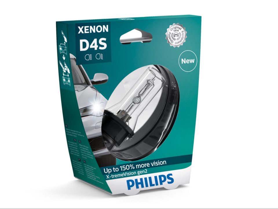 Xenon X-tremeVision gen2 Samochodowa lampa ksenonowa 42402XV2S1 | Philips