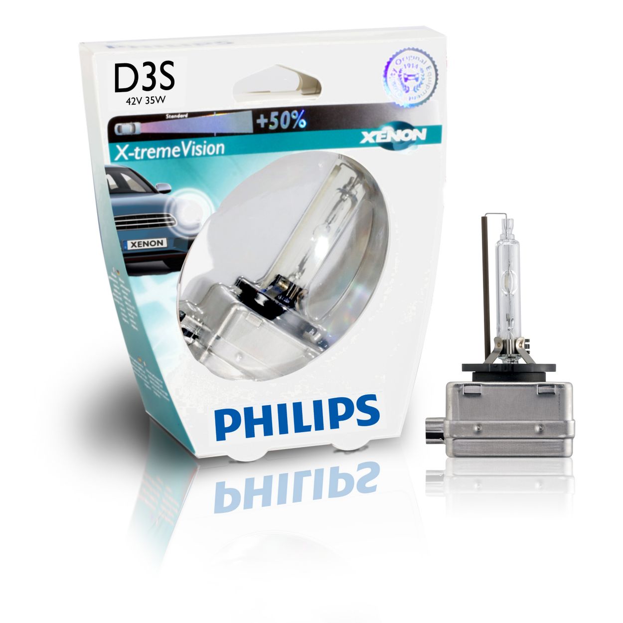 X-tremeVision Lampe xénon pour éclairage automobile 42403XVS1 | Philips