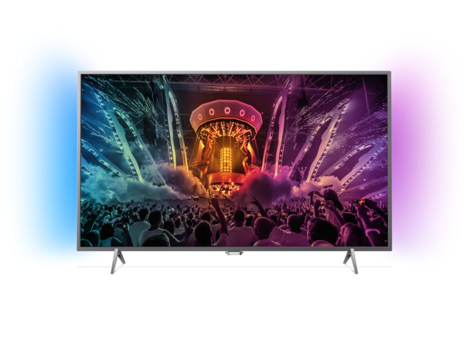 4K Ultra Slim TV powered by Android TV™ 43PUS6401/12 | Philips