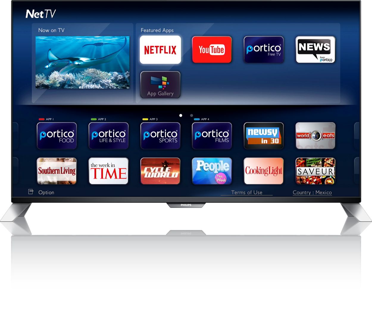 Slim Smart Ultra HDTV serie 7000 49PFL7900/F8 | Philips