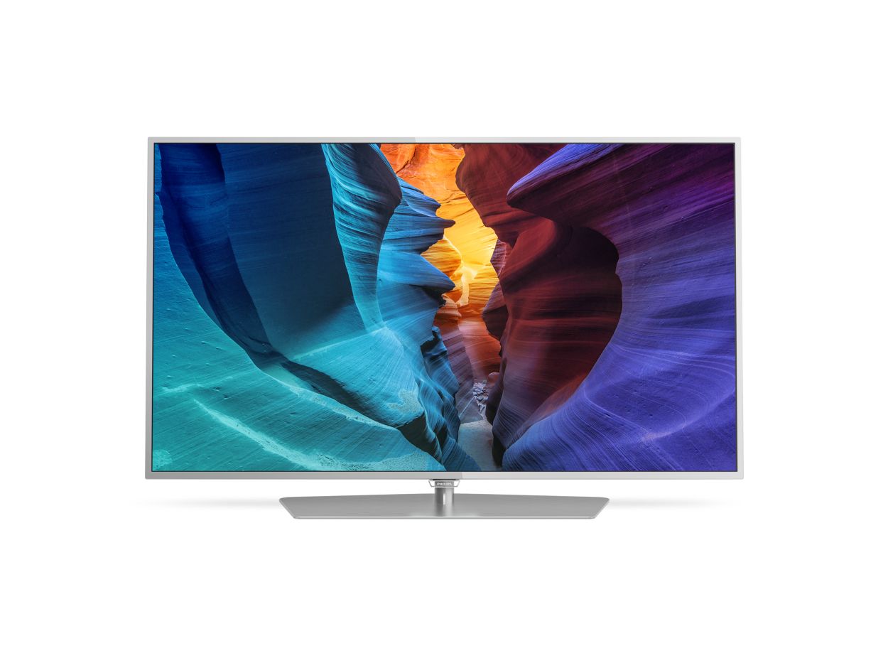 Televisor LED 4K UHD plano con tecnología Android™ 55PUG6700/77 | Philips