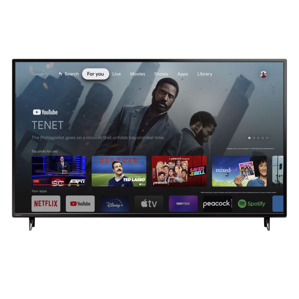 7000 series 4K Ultra HD LED Google TV 65PUL7552/F7 | Google TV