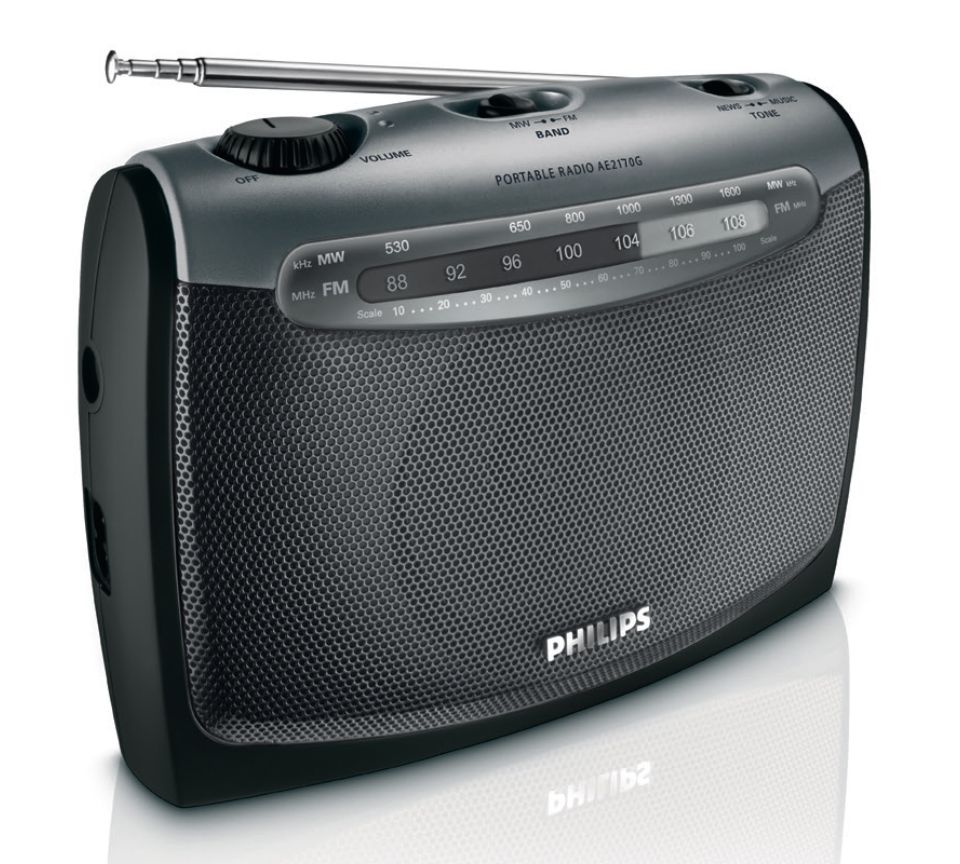 Radio portable AE2170G/12 | Philips