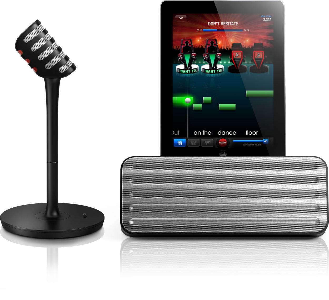 wireless microphone & Bluetooth® speaker AEA7000/10 | Philips