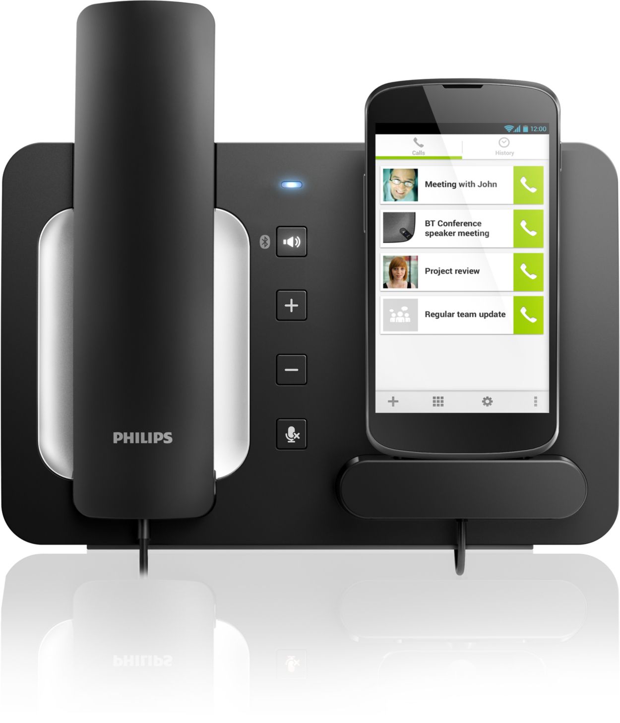 Stacja ładująca z głośnikiem WeCall BT AECP3000/12 | Philips