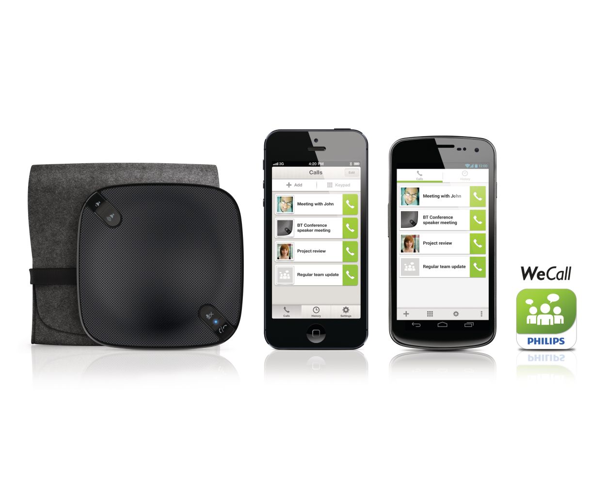 WeCall Bluetooth conference speaker AECS7000E/00 | Philips