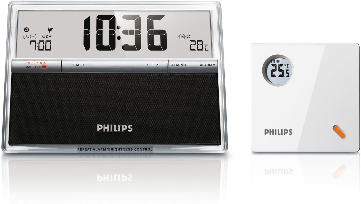 Radio réveil avec tuner numérique AJ3650/12 | Philips