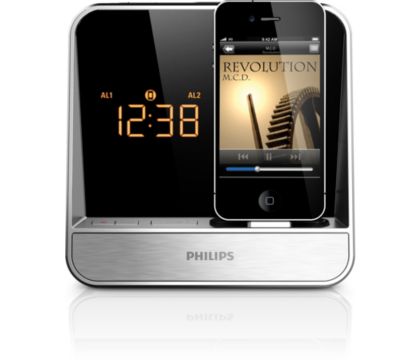 Alarm Clock radio for iPod/iPhone AJ5300D/37 | Philips
