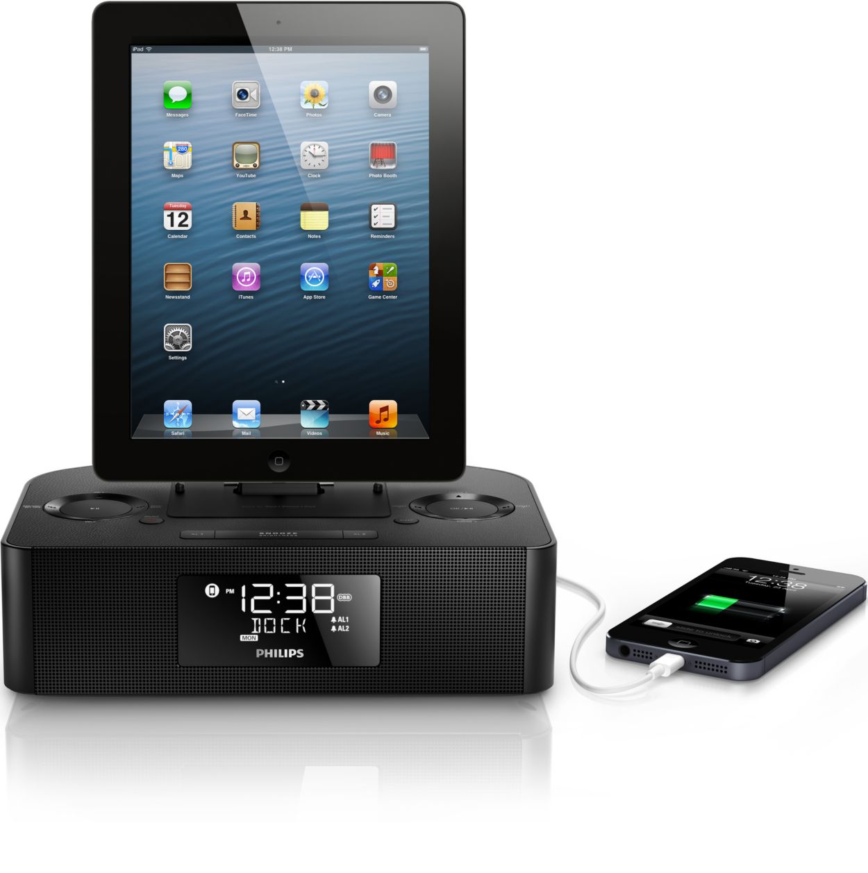 docking station for iPod/iPhone/iPad AJ7050D/37 | Philips