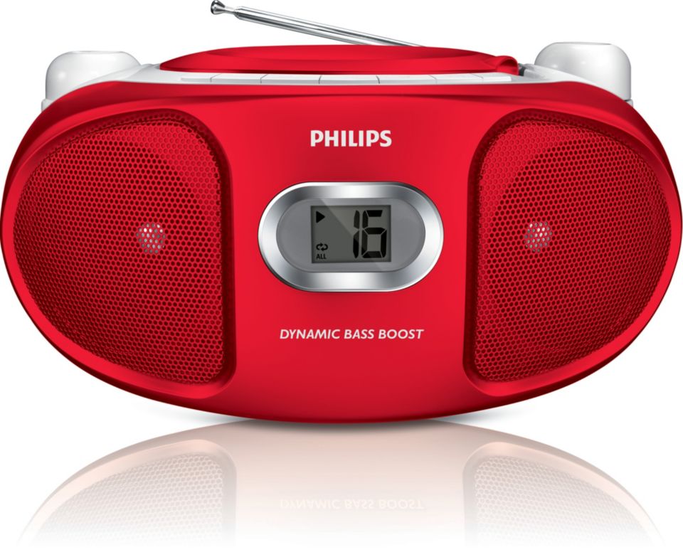 เครื่องเล่น CD AZ102R/98 | Philips