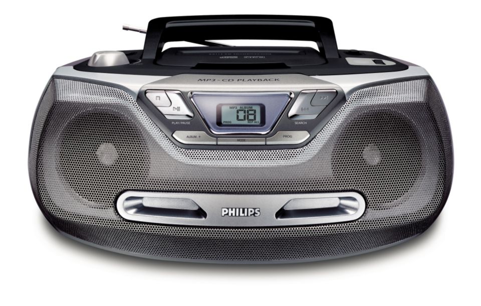 Lecteur de CD AZ1130/12 | Philips