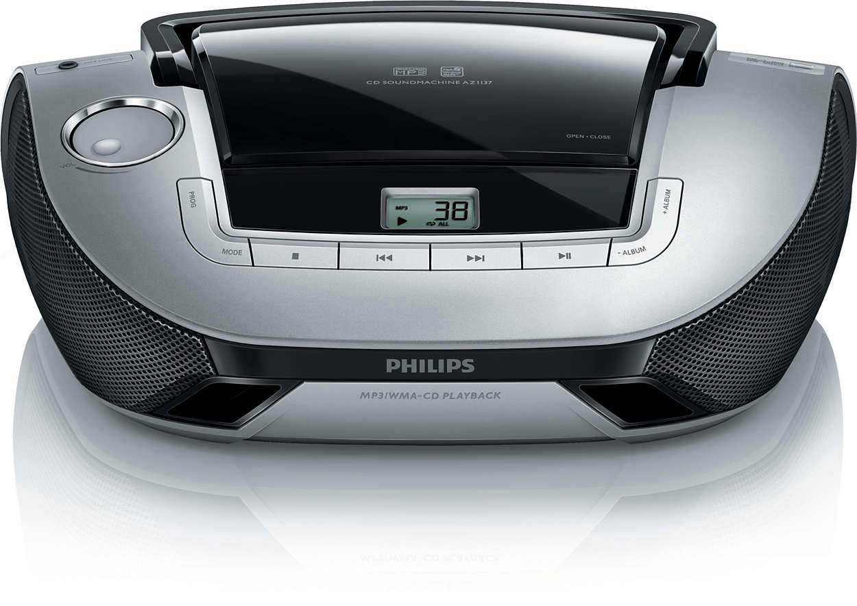 Lecteur de CD AZ1137/12 | Philips Lecteur de CD AZ1137/12 | Philips
