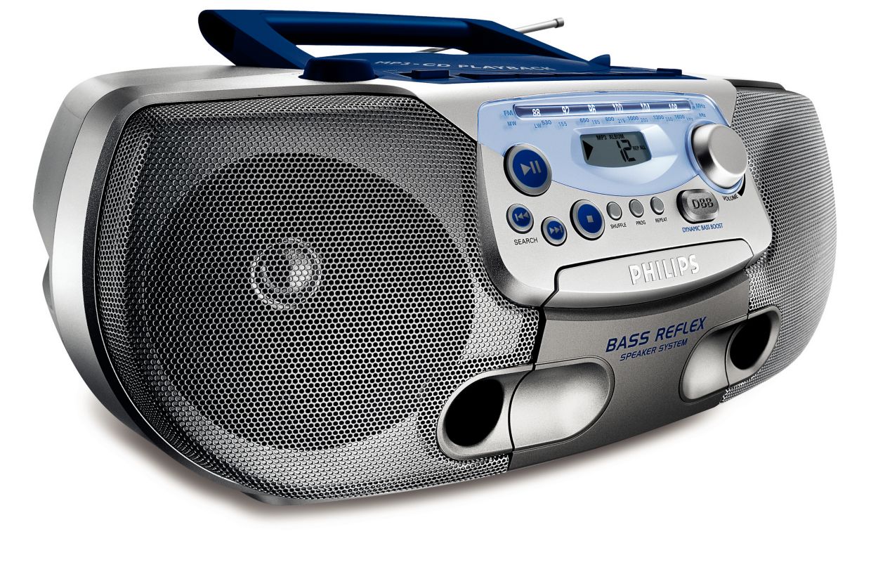 CD Soundmachine AZ1226/01 | Philips