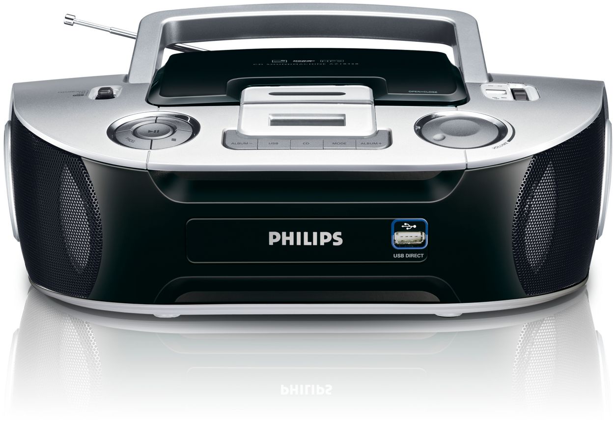 Lecteur de CD AZ1832B/12 | Philips