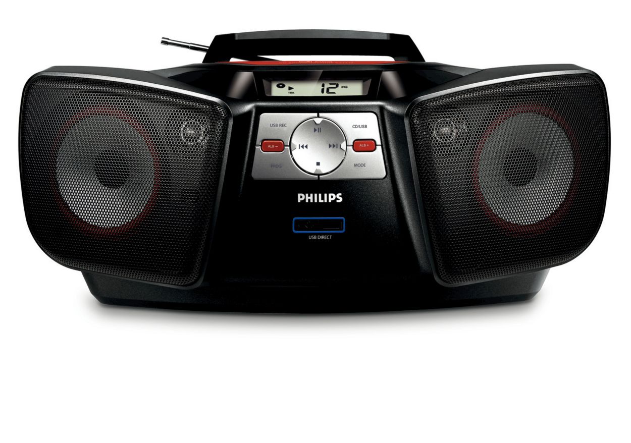 CD Soundmachine AZ1845/55 | Philips