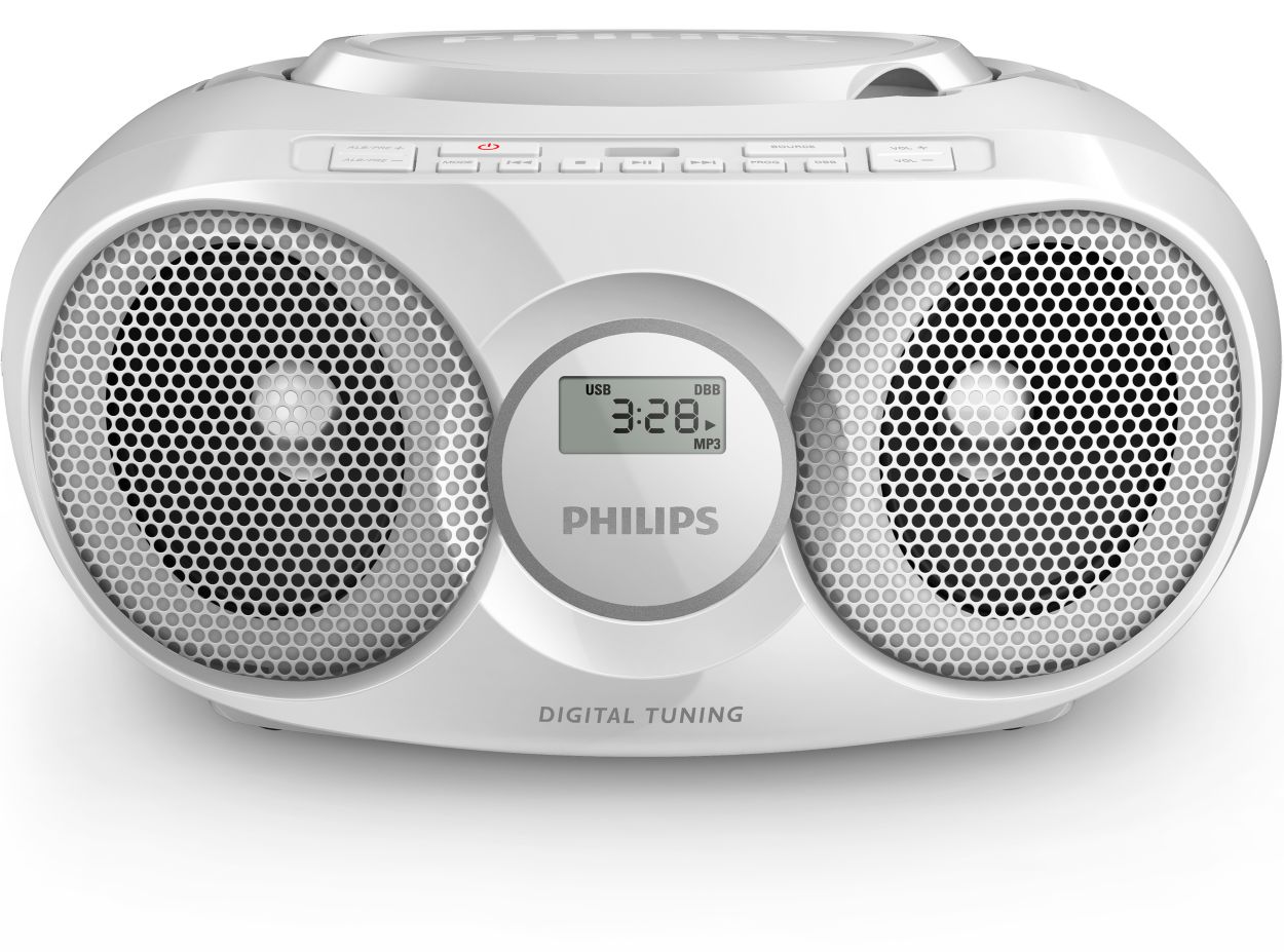 Lecteur de CD AZ318W/12 | Philips