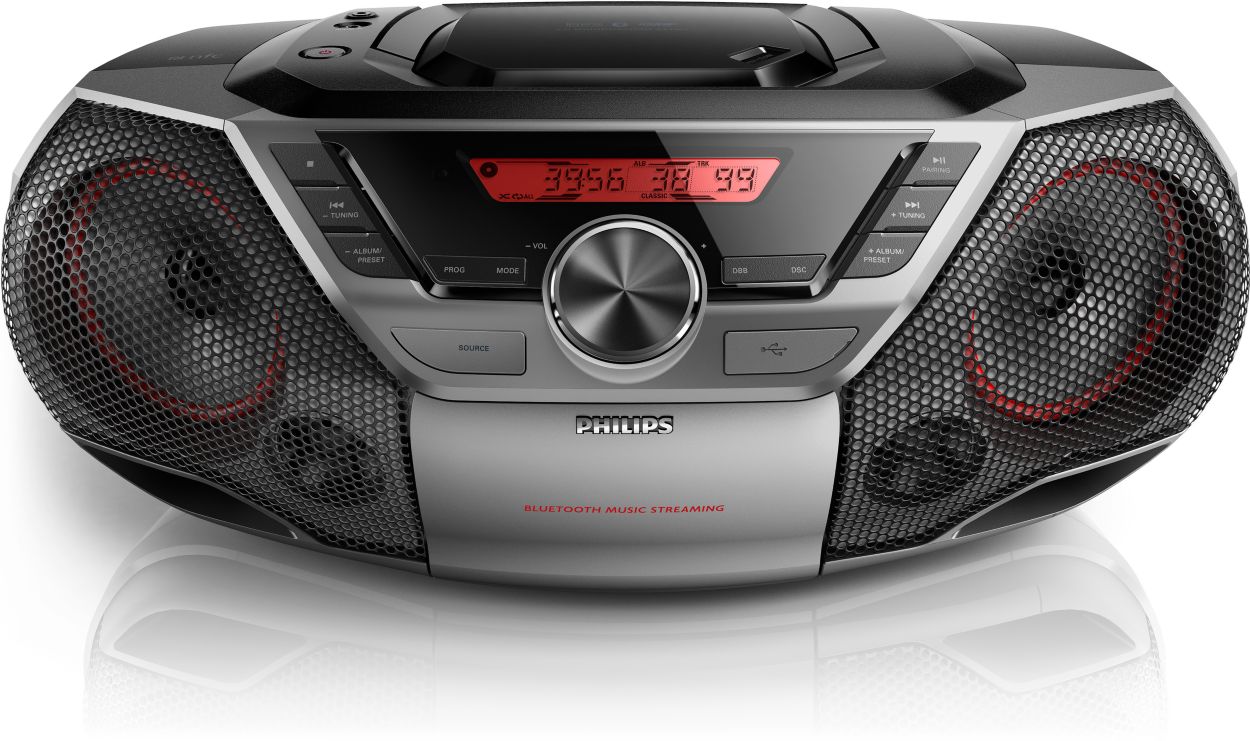Prenosni radio s CD-predvajalnikom AZ700T/12 | Philips
