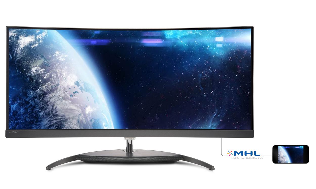 Display LCD UltraWide curvo BDM3490UC/00 | Philips