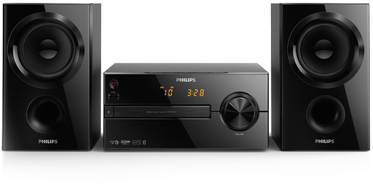Micro music system BTM1560/12 | Philips
