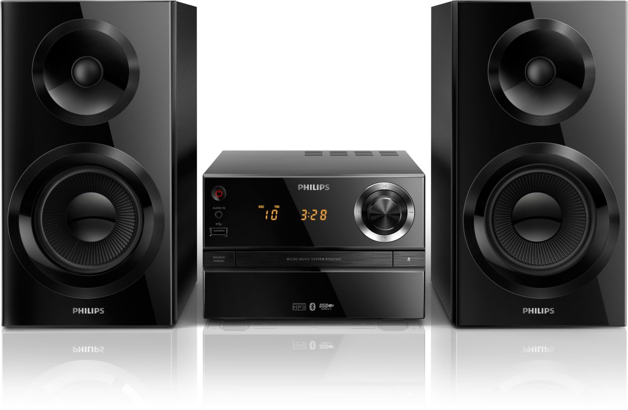 Microsistema de música BTM2355/77 | Philips