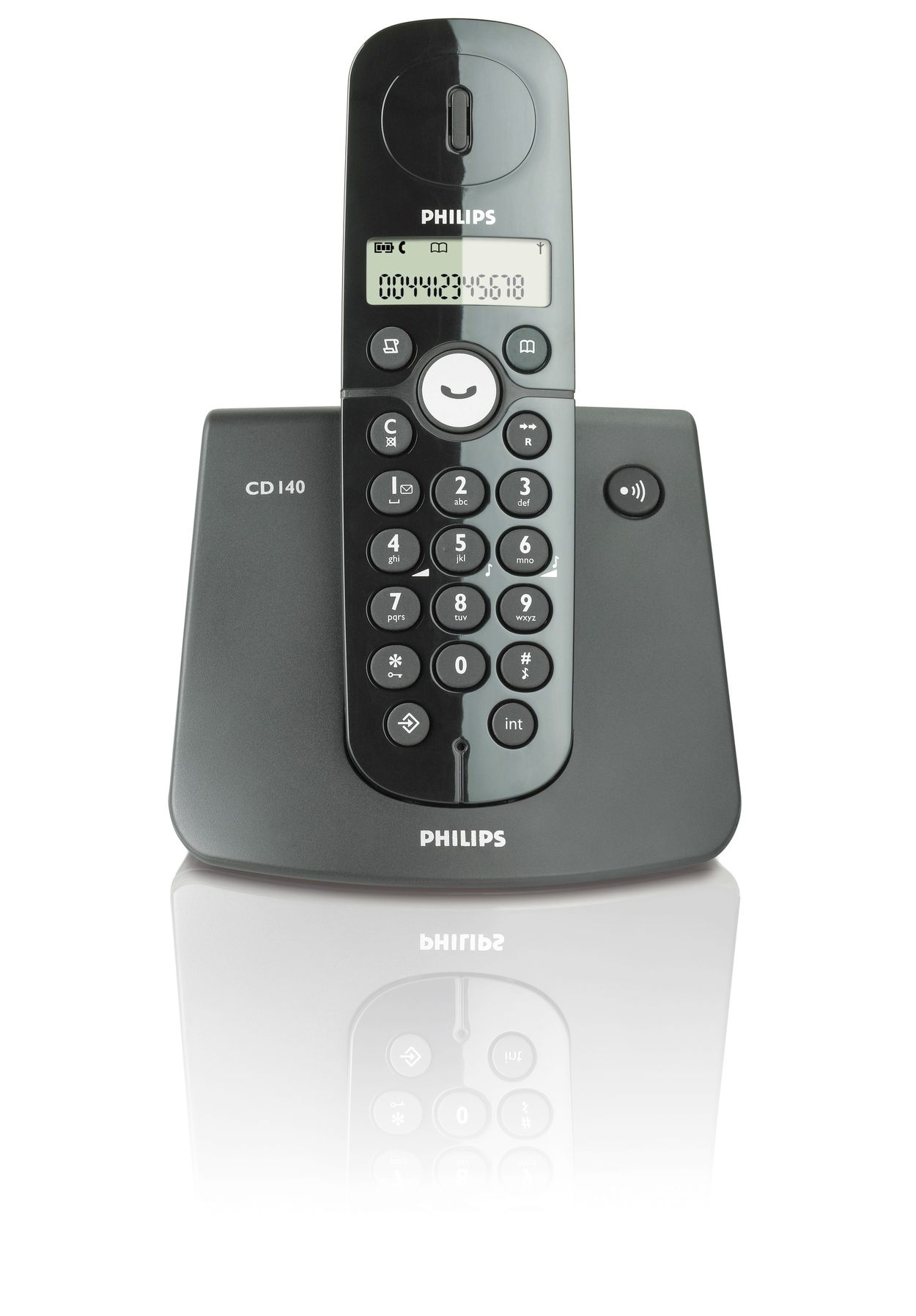 Perfect sound Draadloze telefoon CD1401B/51 | Philips