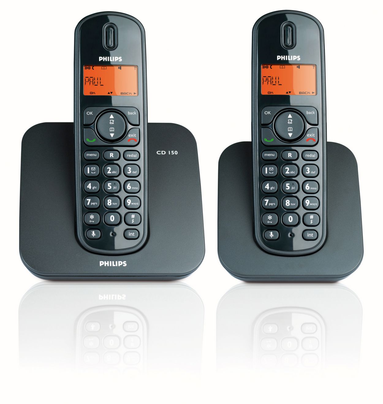 Cordless telephone CD1502B/90 | Philips