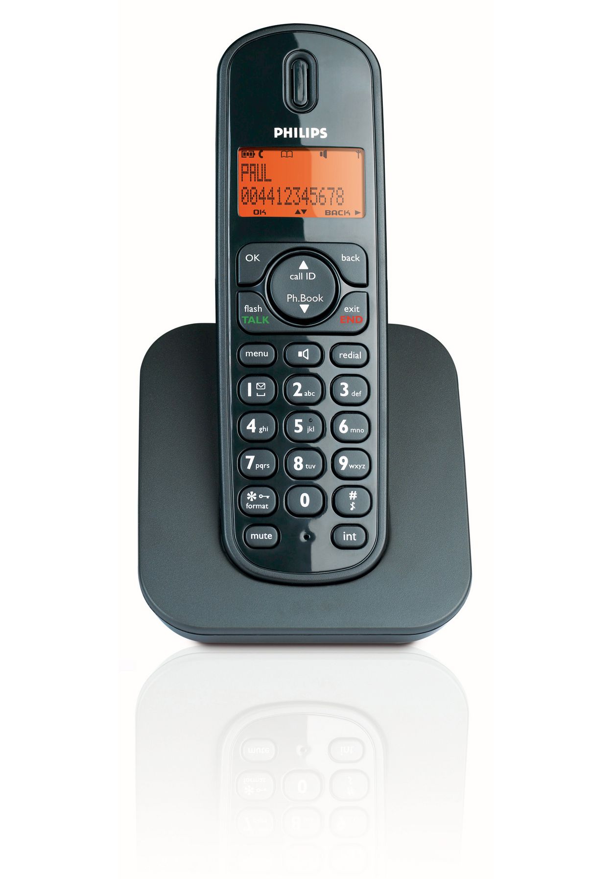 Digital cordless phone handset CD1550B/37 | Philips