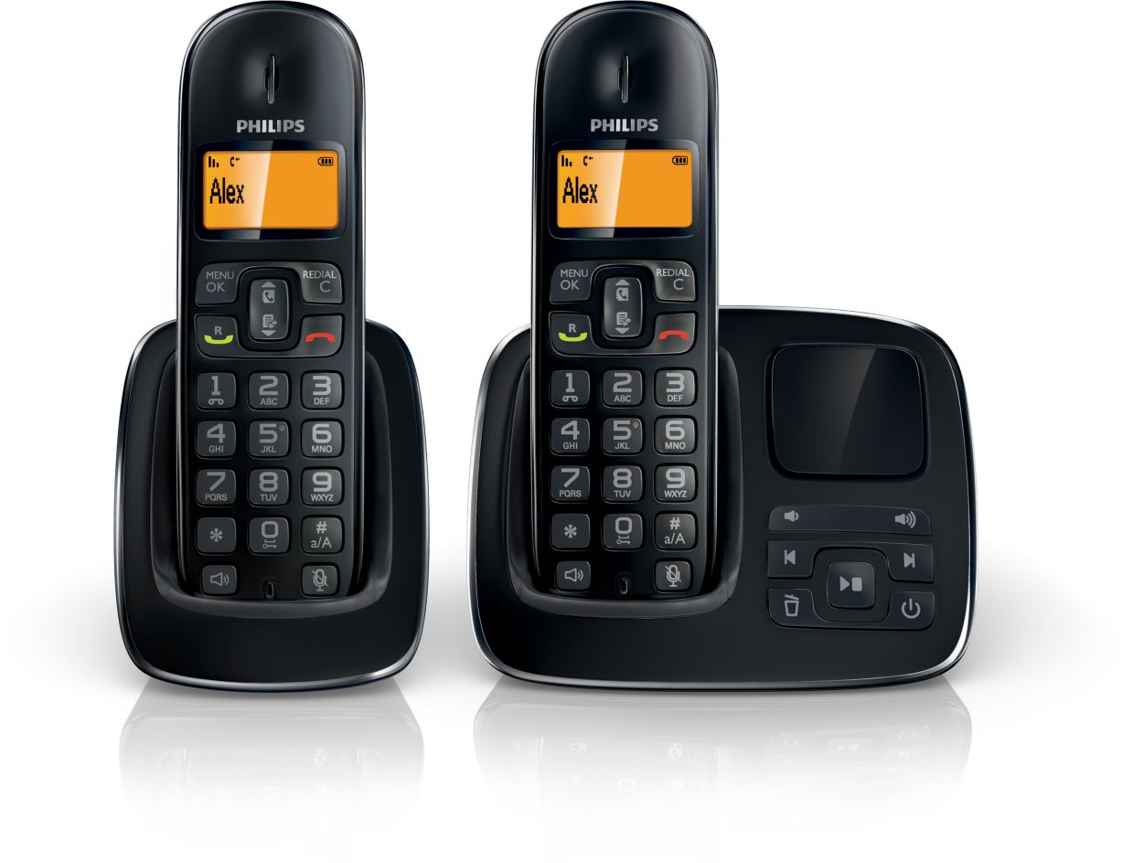 BeNear Draadloze telefoon CD1962B/DE | Philips