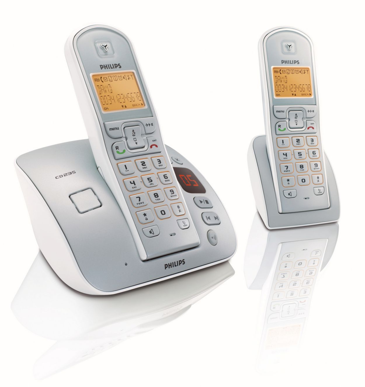 Cordless phone answer machine CD2352S/05 | Philips