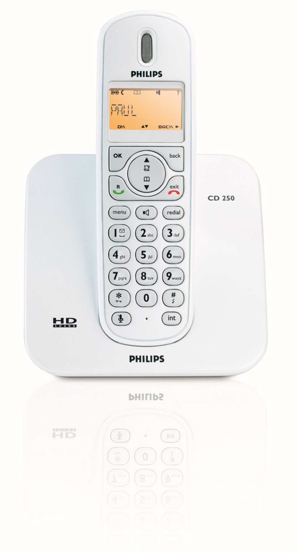 Telefono cordless CD2501S/05 | Philips