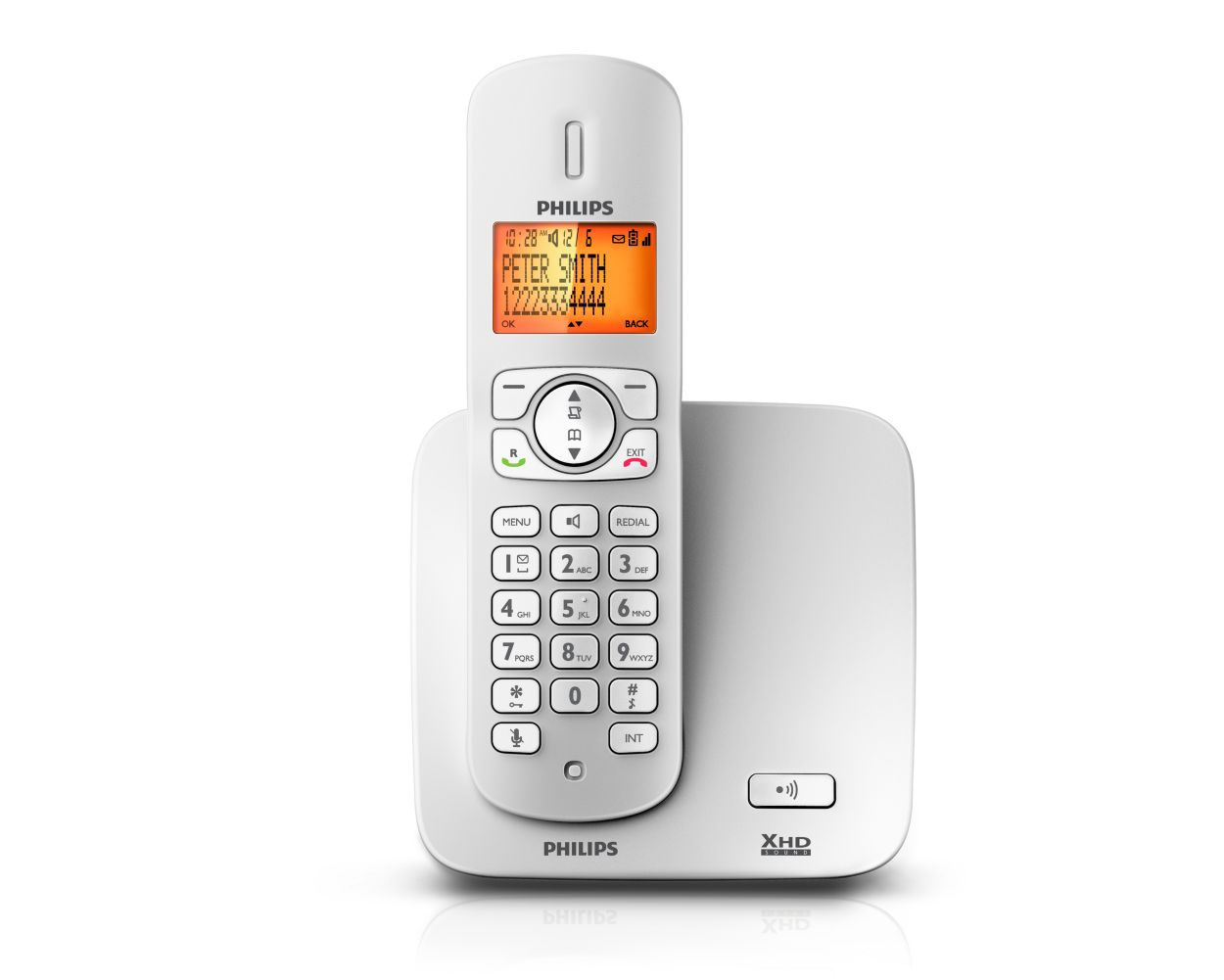 Perfect sound Cordless phone CD2701S/90 | Philips