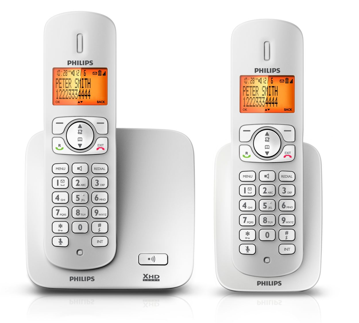 Perfect sound Draadloze telefoon CD2702S/22 | Philips