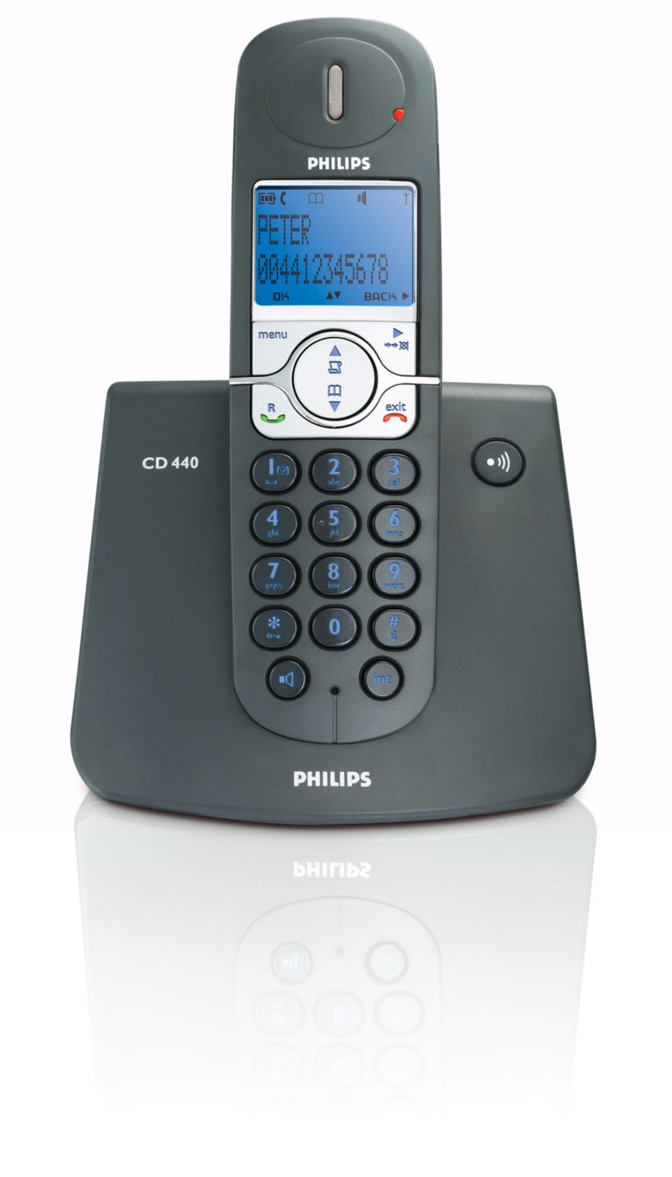 Cordless telephone CD4401B/37 | Philips