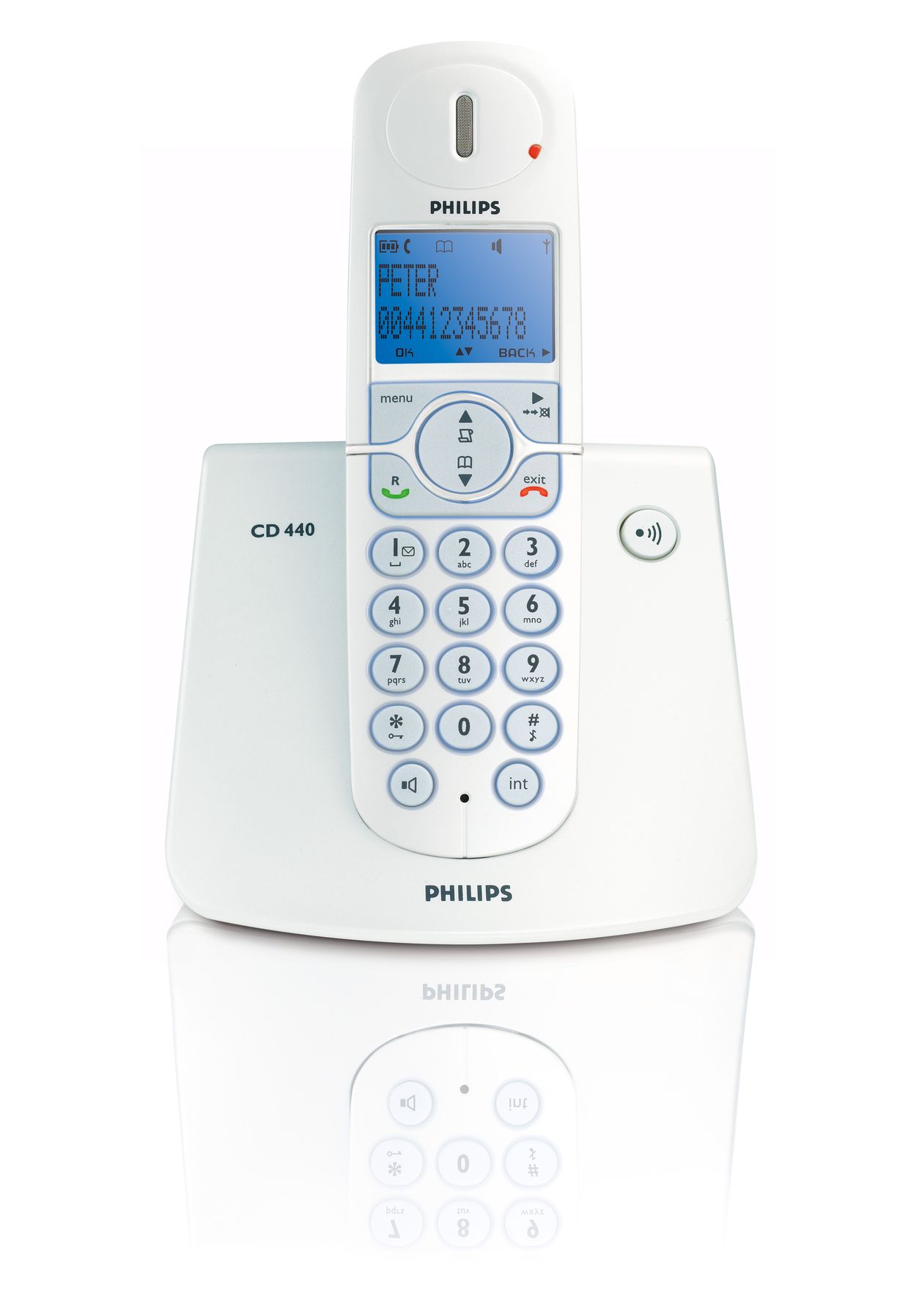 Cordless telephone CD4401S/90 | Philips
