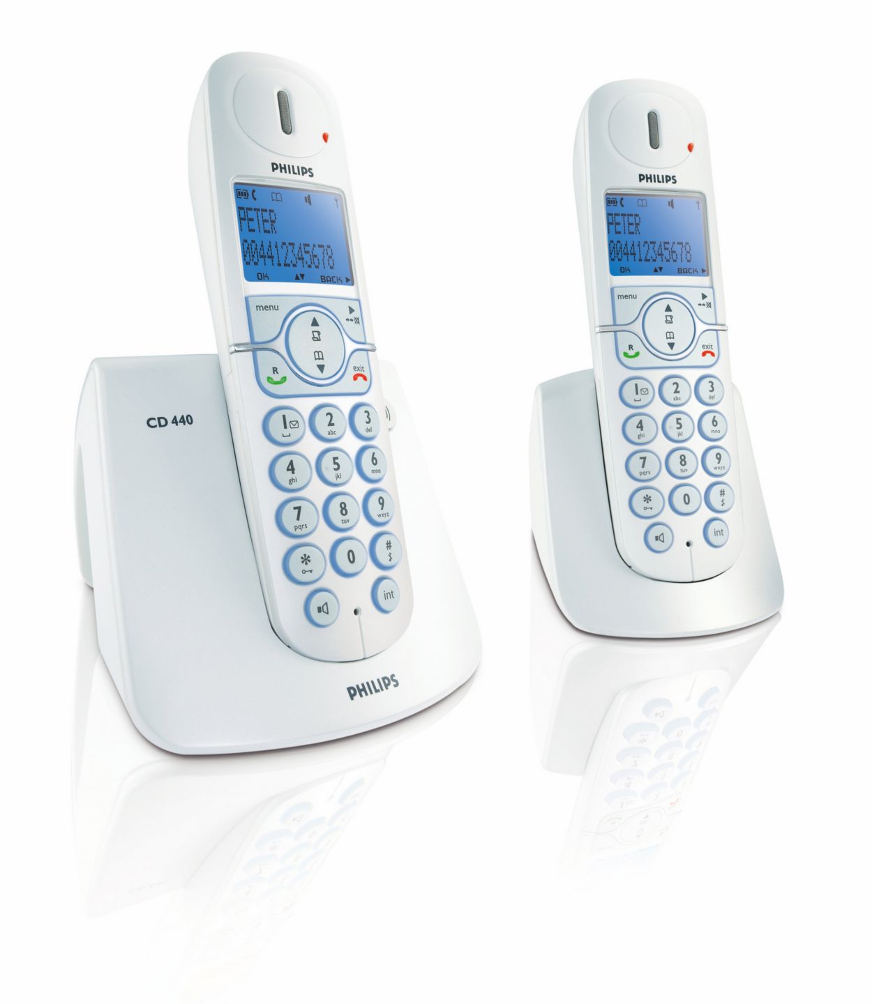 Cordless telephone CD4402S/79 | Philips