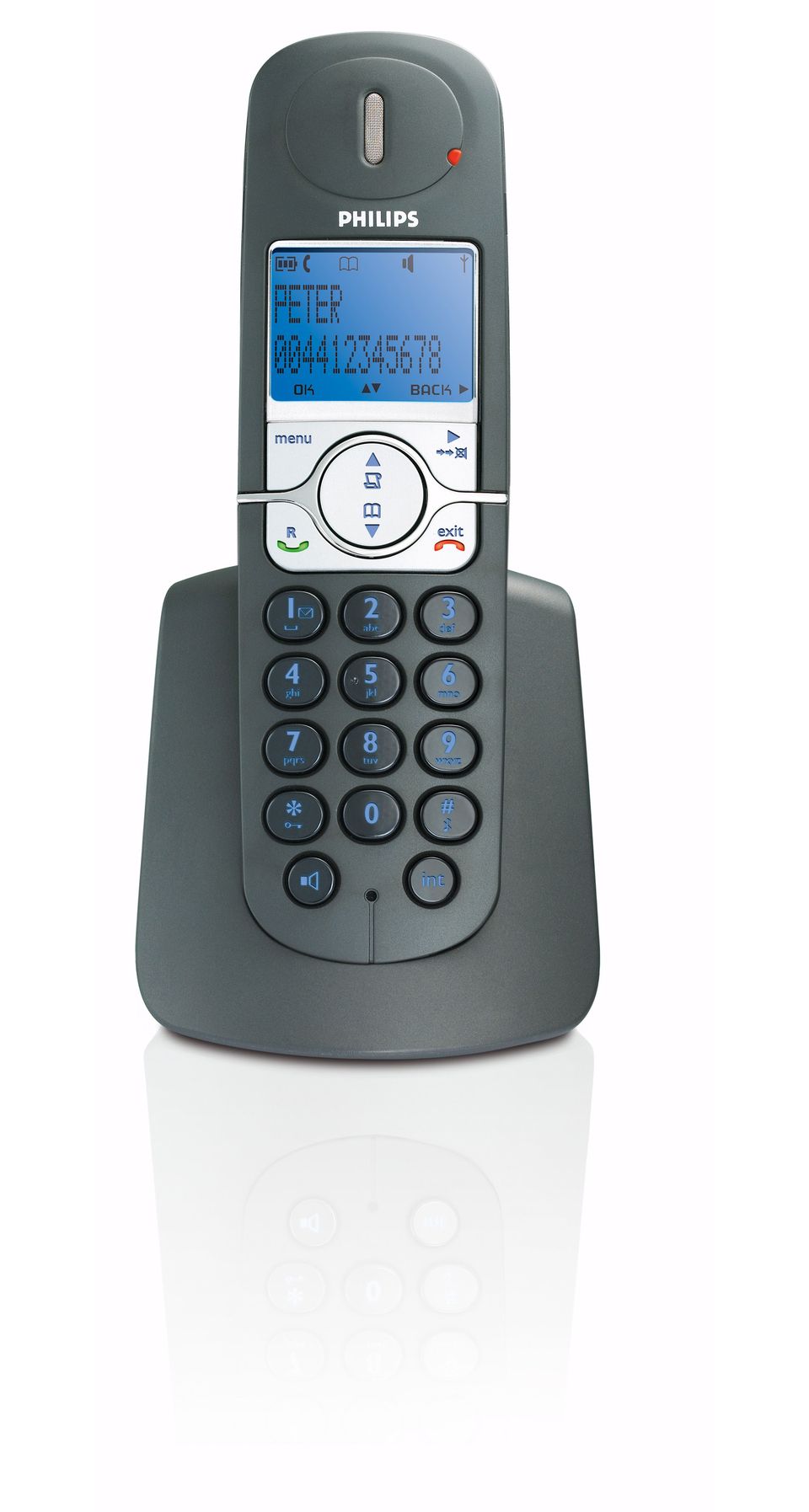 Digital cordless phone handset CD4450B/37 | Philips