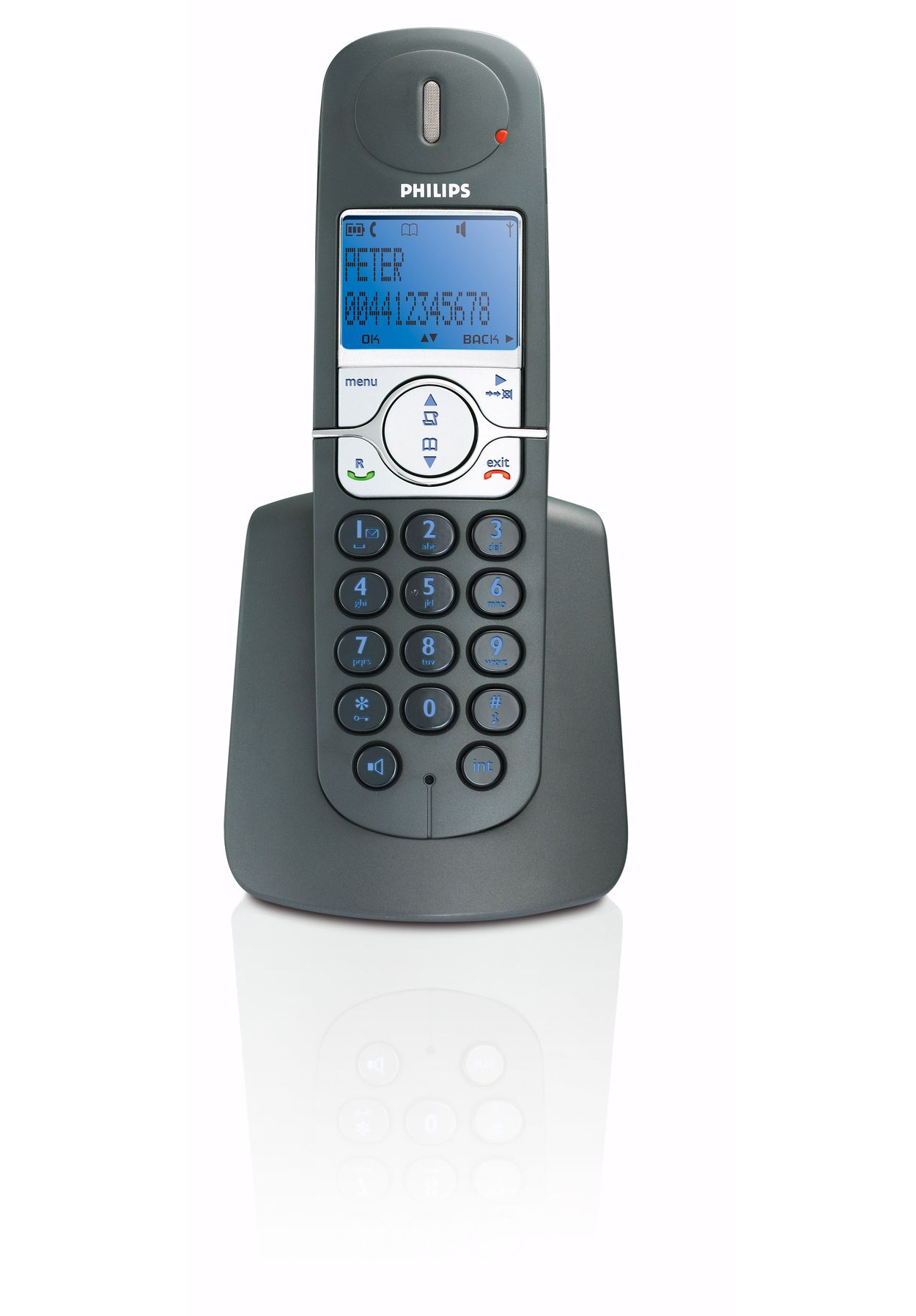 Digital cordless phone handset CD4450B/37 | Philips