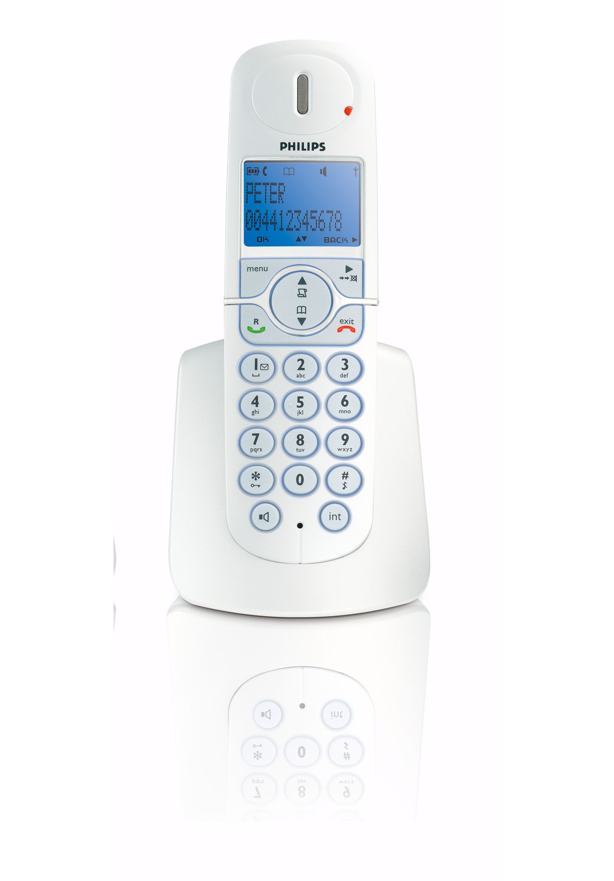 Digitale draadloze telefoon CD4450S/12 | Philips