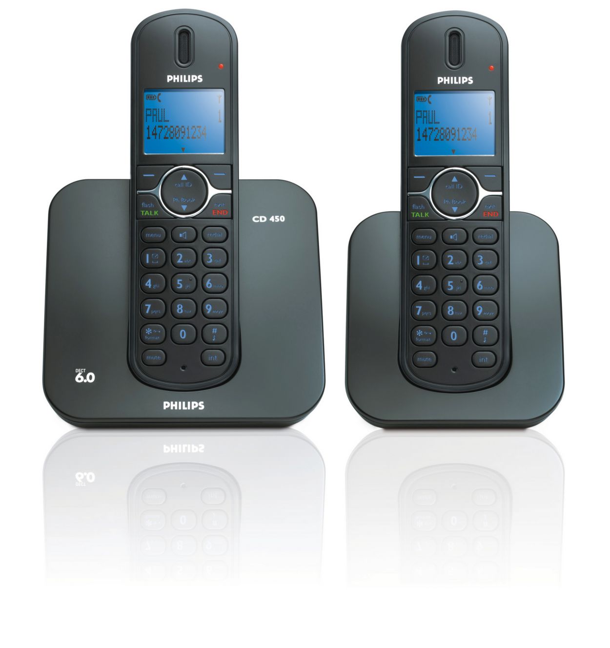 Cordless telephone CD4502B/17 | Philips