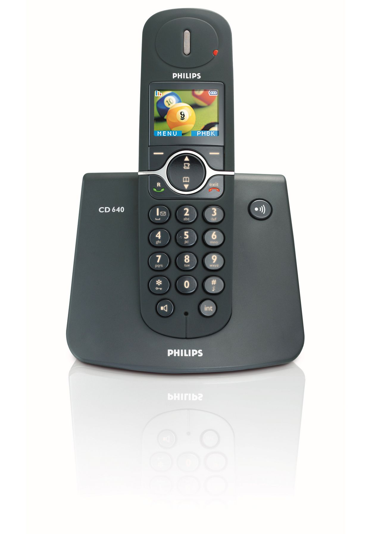 Cordless telephone CD6401B/79 | Philips