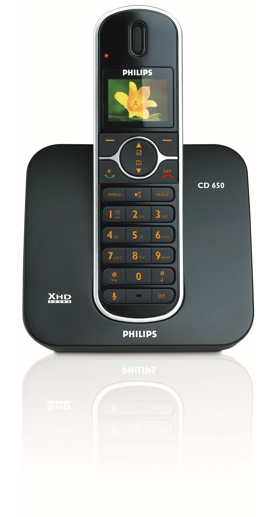 Perfect sound Schnurloses Telefon CD6501B/38 | Philips