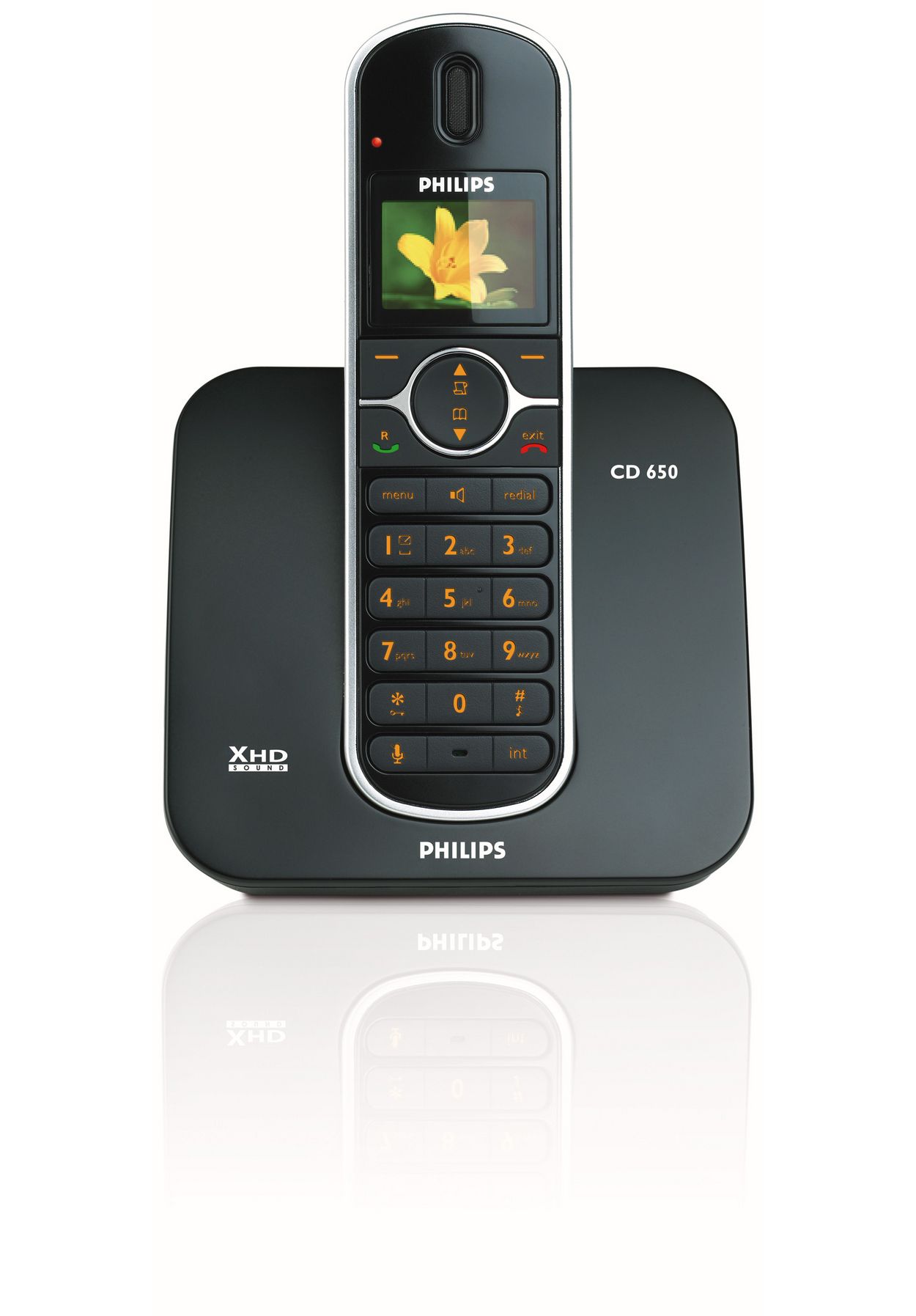 Perfect sound Draadloze telefoon CD6501B/38 | Philips