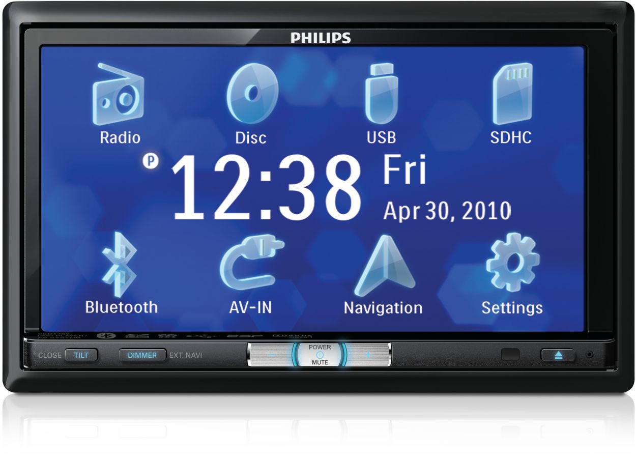 Car audio video system CED1700/00 | Philips