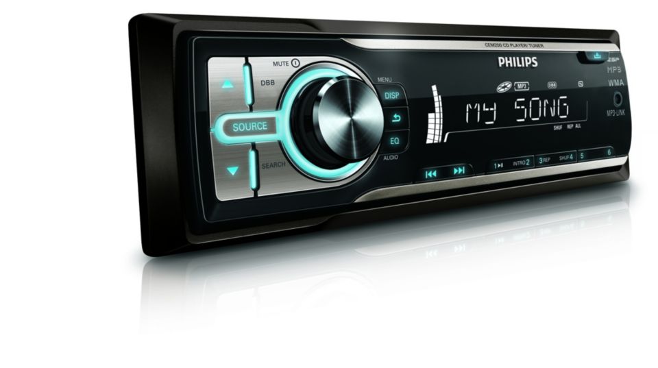 Sistema de entretenimiento para el auto CEM200/55 | Philips