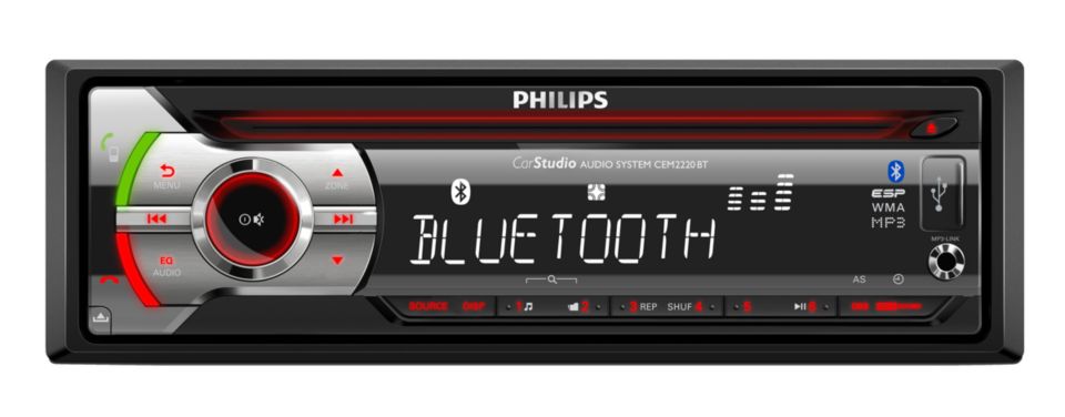 Car audio system CEM2220BT/98 | Philips