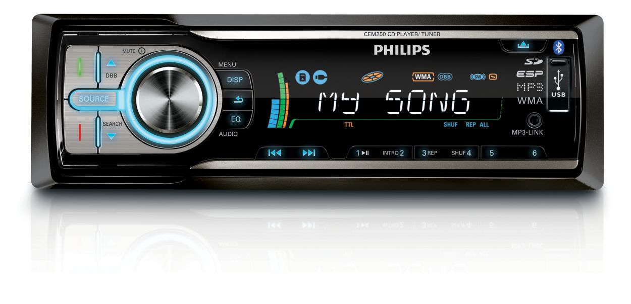 Car entertainment system CEM250/98 | Philips