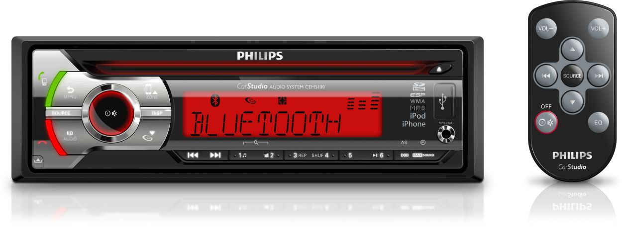 Car audio system CEM5100/00 | Philips