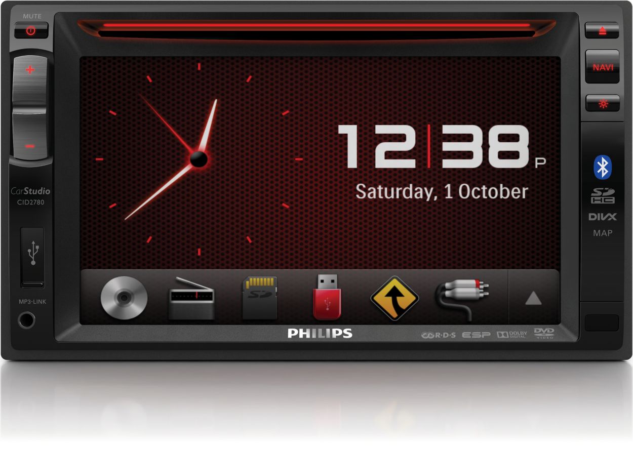 Car entertainment system CID2780/00 | Philips