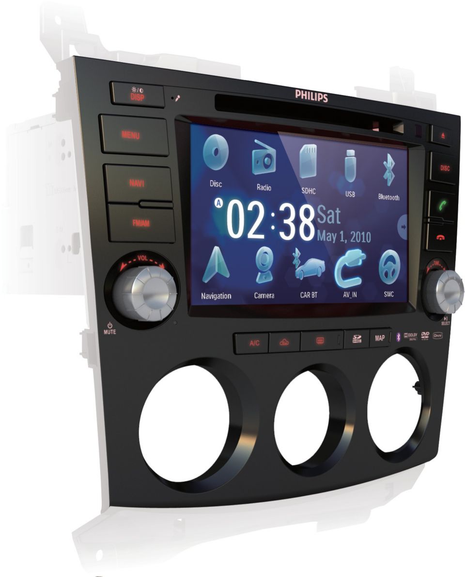 Car infotainment system CID3688/00 | Philips