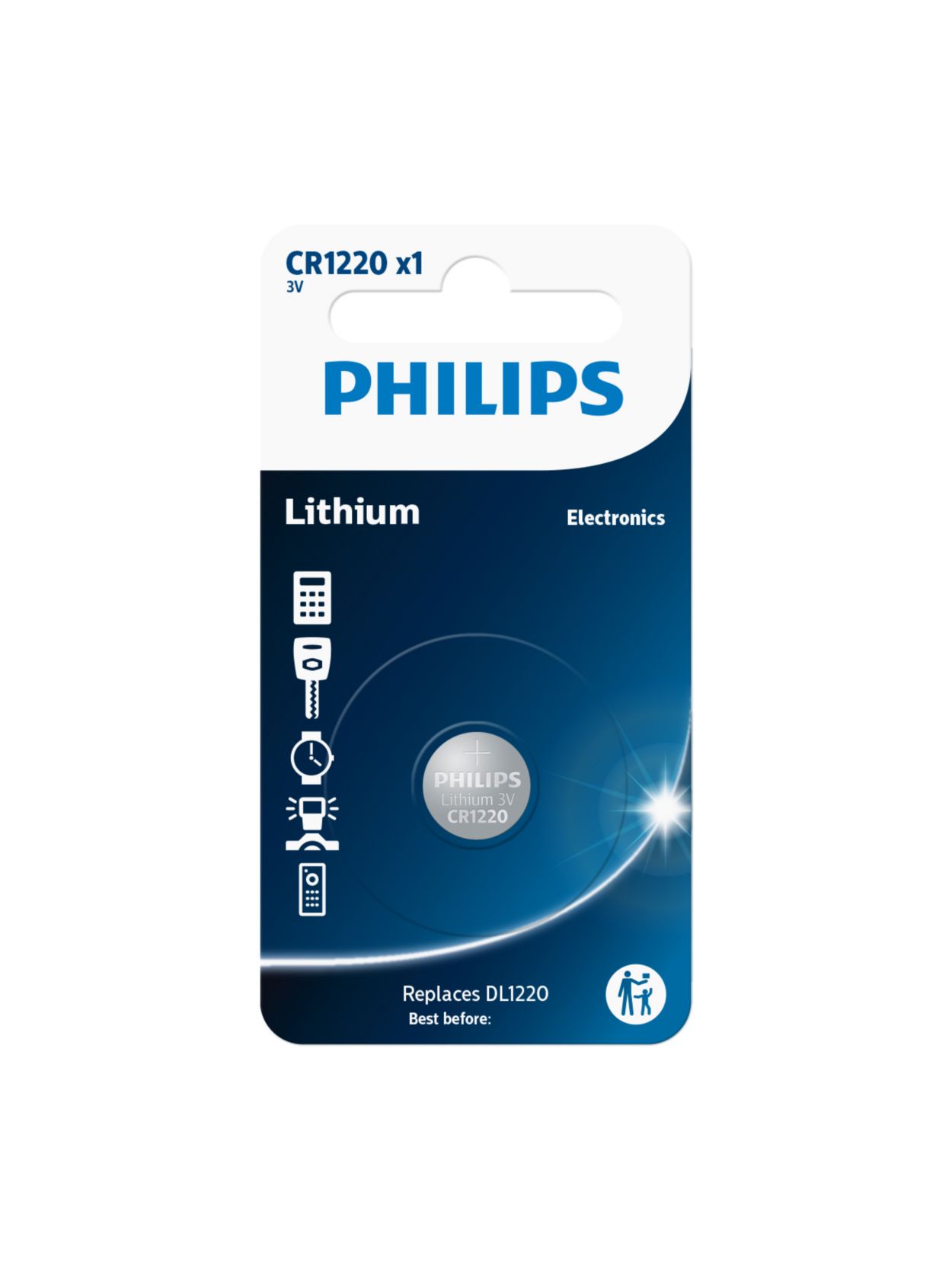 Minicells Batterie CR1220/00B | Philips